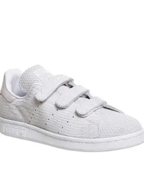adidas | Shoes | Adidas White Stan Smith Velcro Sneakers | Poshmark